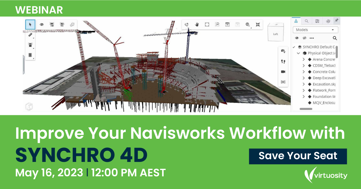 Webinar | Improve Navisworks Workflow with SYNCHRO 4D